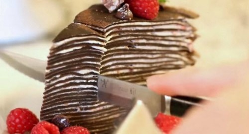 Chocolate Raspberry Crepe Cake – Enjoy Easy Meals
