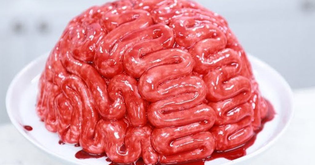 Make A Human Brain Cake For Your Halloween Celebration – Enjoy Easy Meals