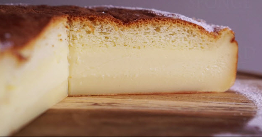 What Do You Get When You Layer Fudge, Custard And Sponge Cake? A ...