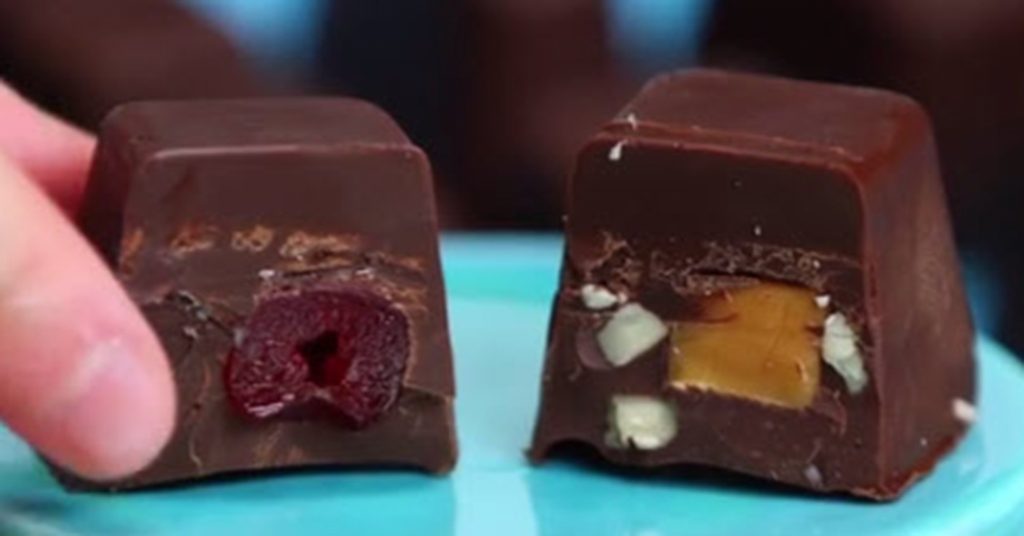 Customized Chocolate Snacks In An Ice Cube Tray. What Could Be Better ...