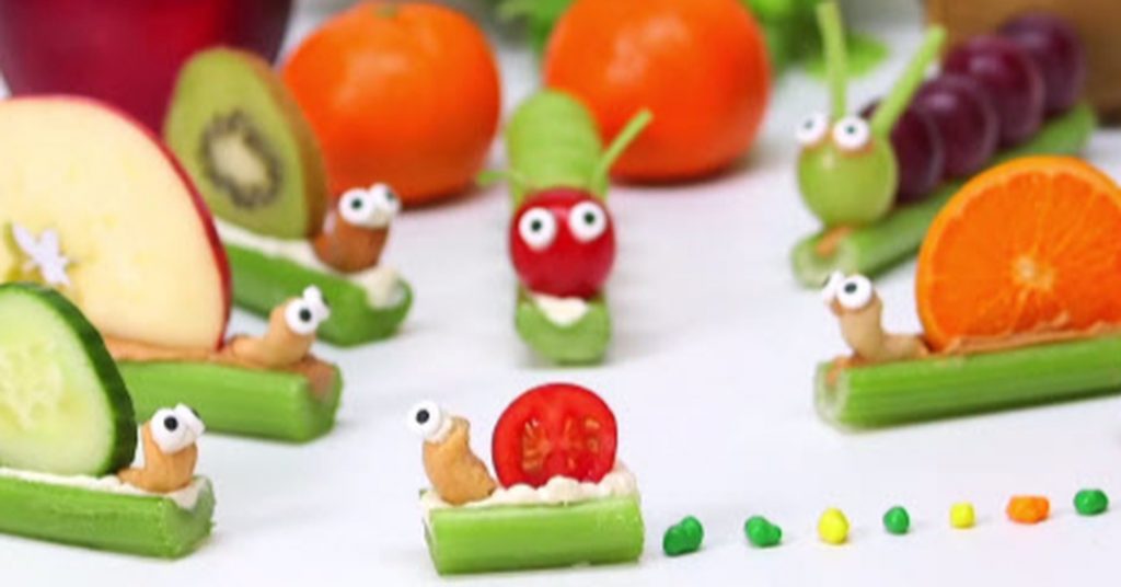 These Fruit And Vegetable Bug Snacks Are Perfect For Eating Healthy ...